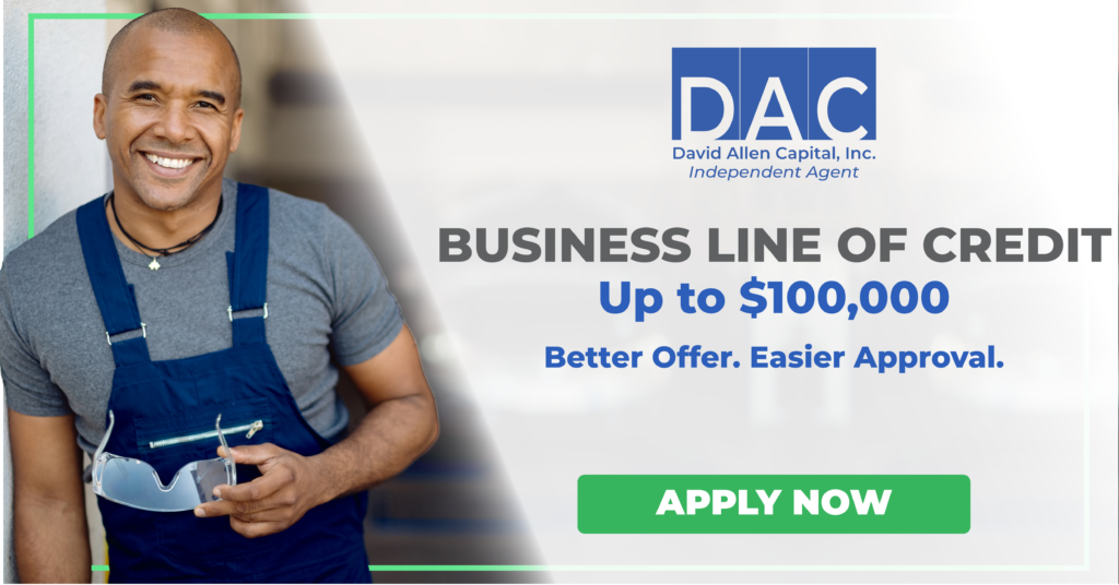 Line Of Credit - David Allen Capital, Inc